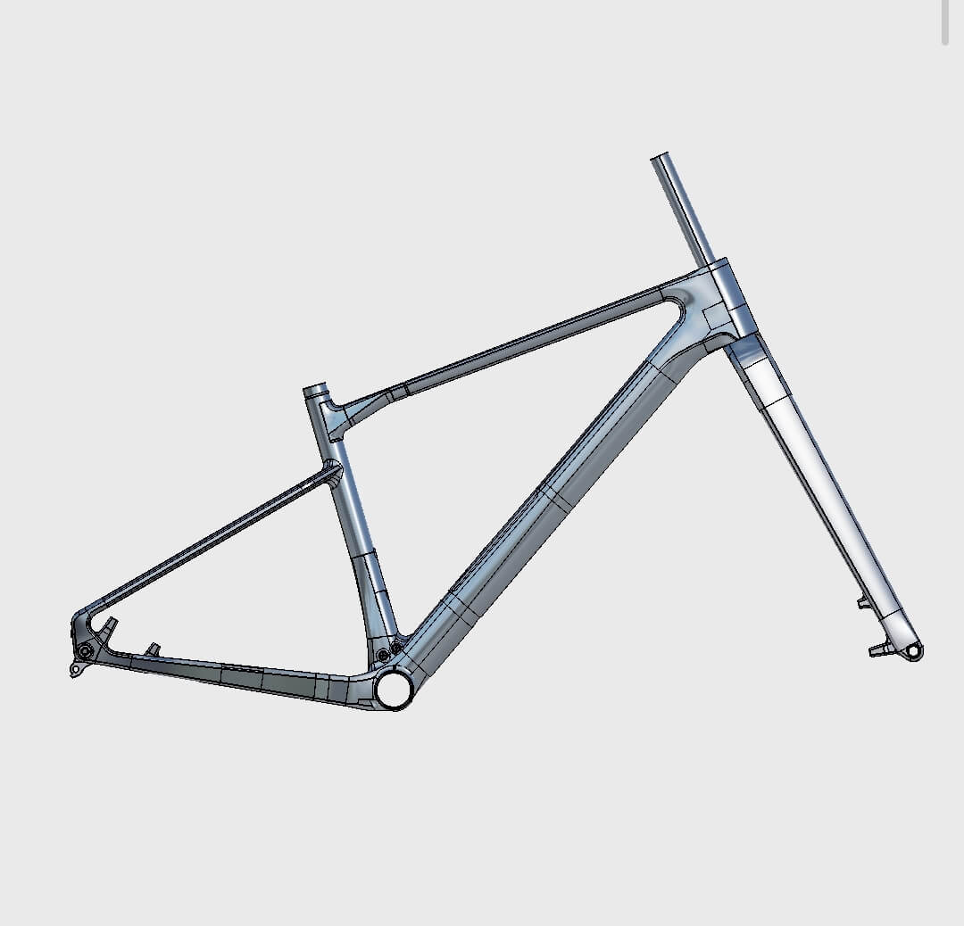 Introducing the New Tideacebike 32er XC Carbon Hardtail Frame – The FM ...