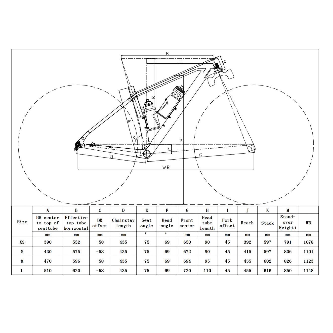 29er Boost 12*148mm Full Carbon Fiber Rigid Mountain Bike Frame BB92 ...
