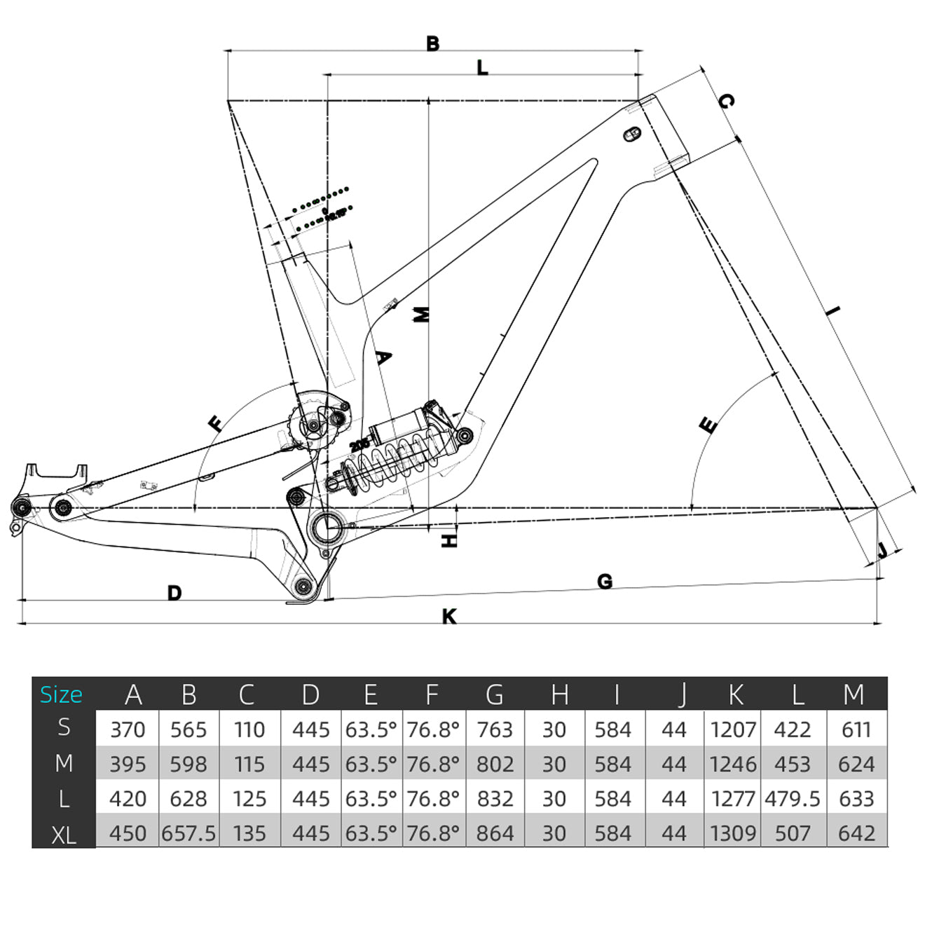 FS838 HVP 29er Enduro Full Suspension Bike Frame – TIDEACEBIKE