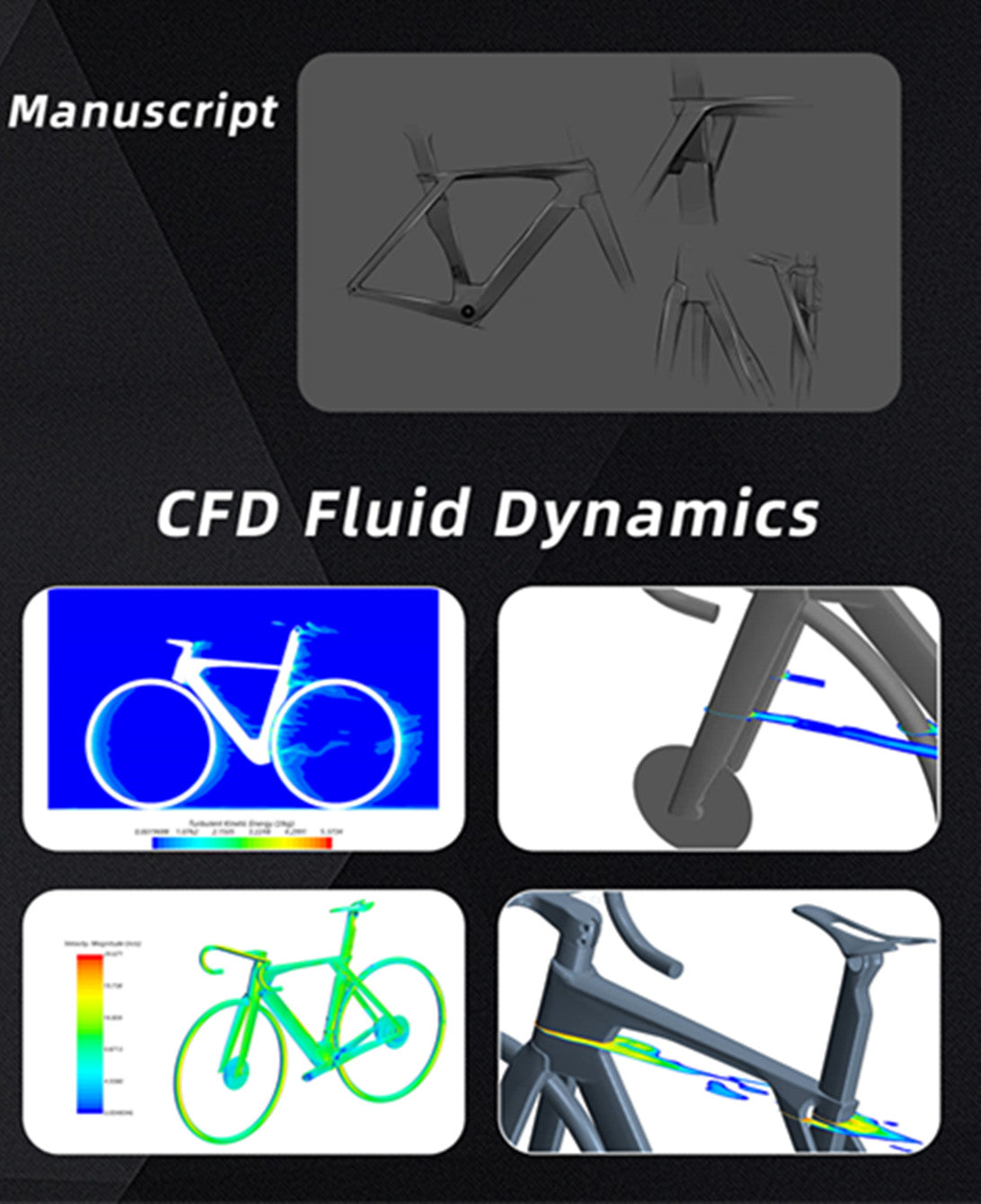 Full Carbon Fiber FM-CR068 Aerodynamic Road Racing Bike Frames 700*32C ...