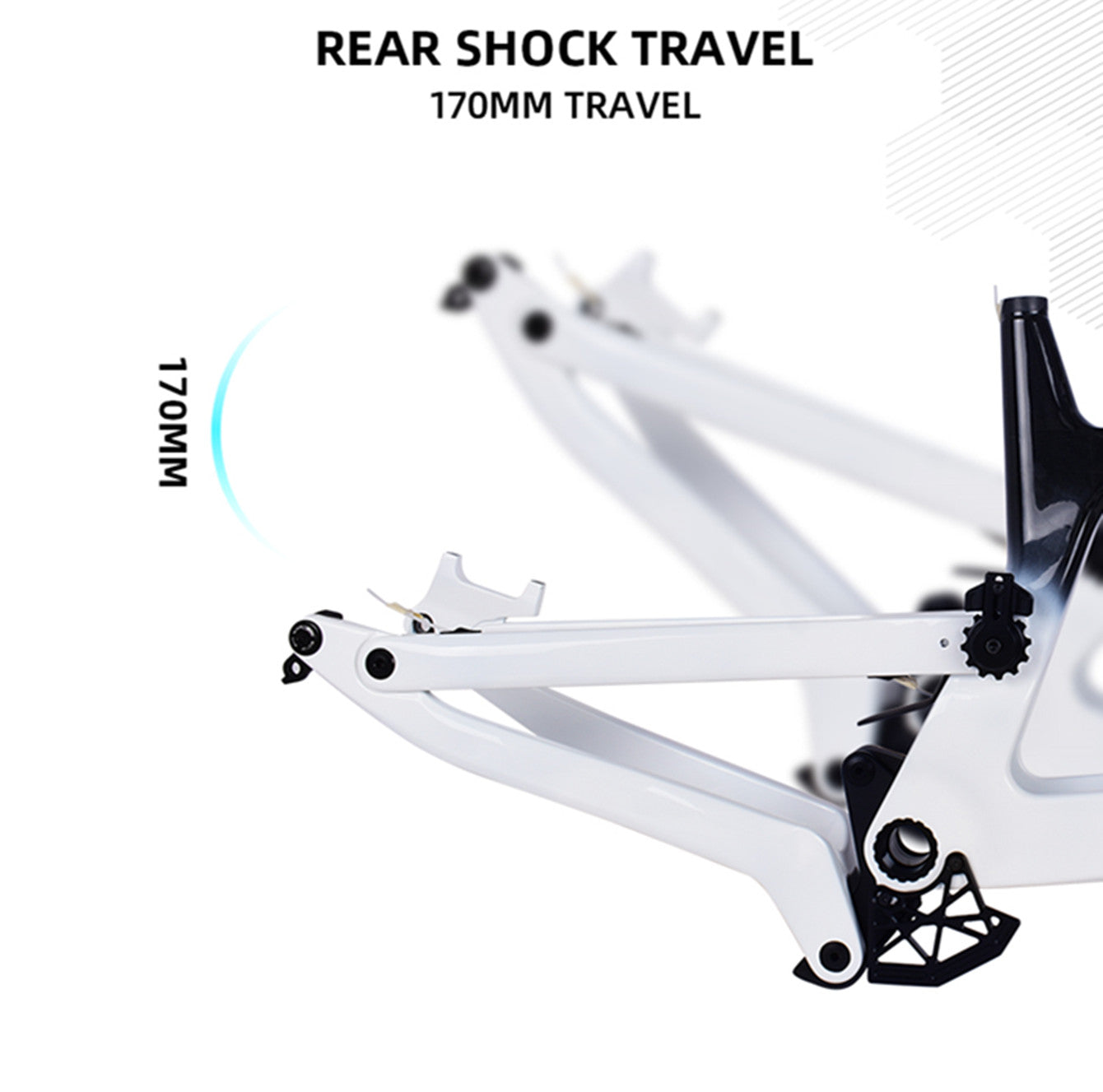 FS838 HVP 29er Enduro Full Suspension Bike Frame – TIDEACEBIKE