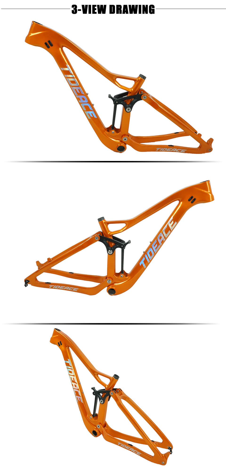 FM-181 XC suspension frame – TIDEACEBIKE
