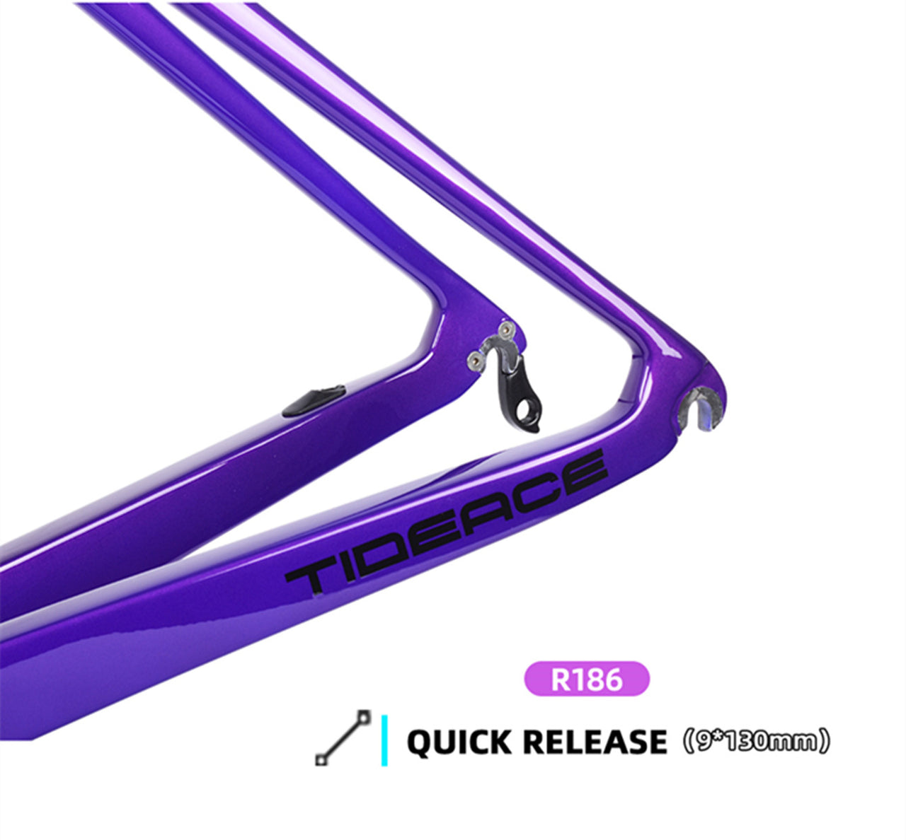 Rim Brake Carbon Fiber Road Bike Frame T47 Bottom Bracket – TIDEACEBIKE