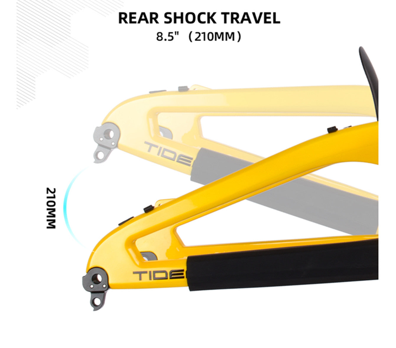 27.5er Full Carbon FM-DH966 Downhill Suspension Bike Frame MTB Frames BSA – TIDEACEBIKE