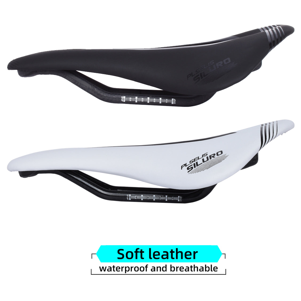 Carbon Fiber Mountain and Road Bike Seat Saddles 240*143mm Only 122g ...