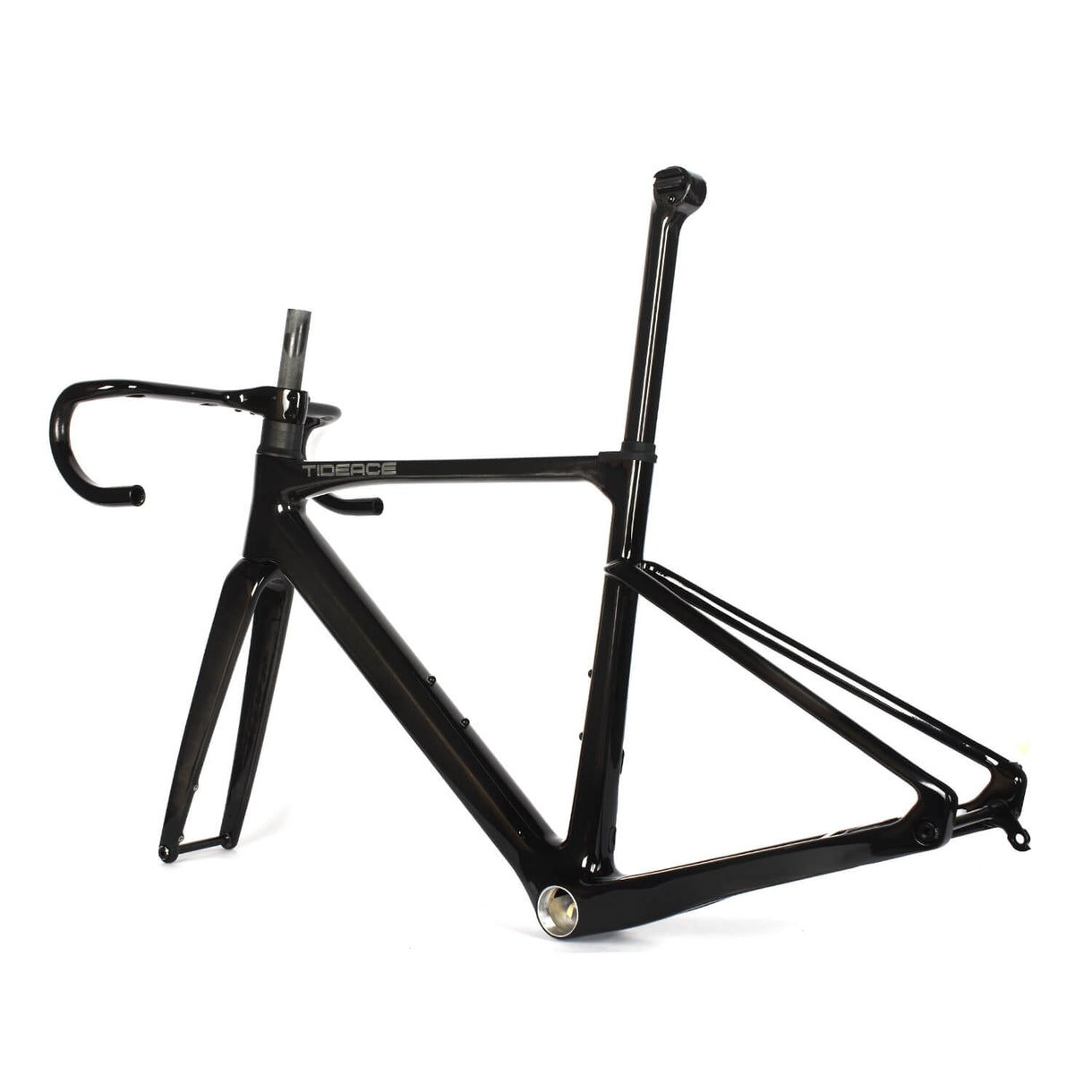 Ultra Light Carbon Road Bike Frame Disc Brake All Internal Cable Bikes ...